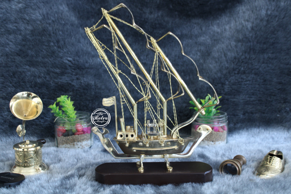 Nautical Brass Ship – The Retro Craft