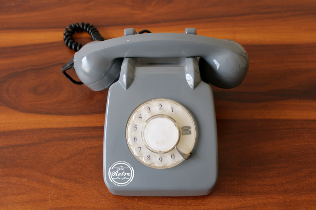 Rotary 80’s Telephone – The Retro Craft